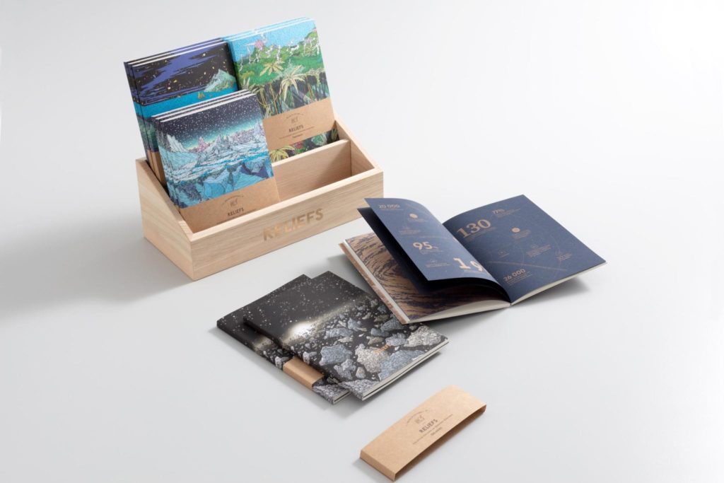 RELIEFS | Les carnets Notes & Lectures pour rêver, écrire et dessiner.